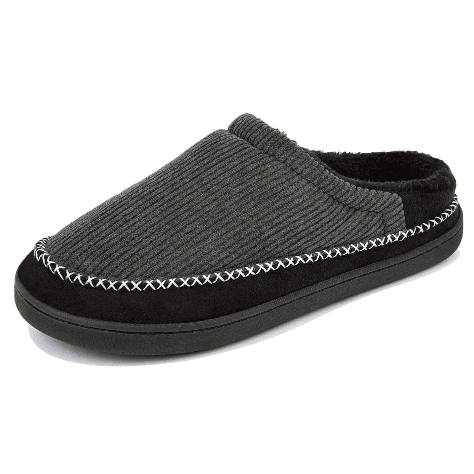 NeedBo Men's Slippers Memory Foam House Slippers for Men Indoor Outdoor ...