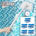 7/11/16 Pack Detachable Sponge Head Cleaning Brushes for Bathtubs ...