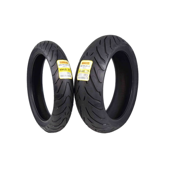 Pirelli Angel ST Sport Touring Motorcycle Tire - 180/55ZR17 Rear, High ...