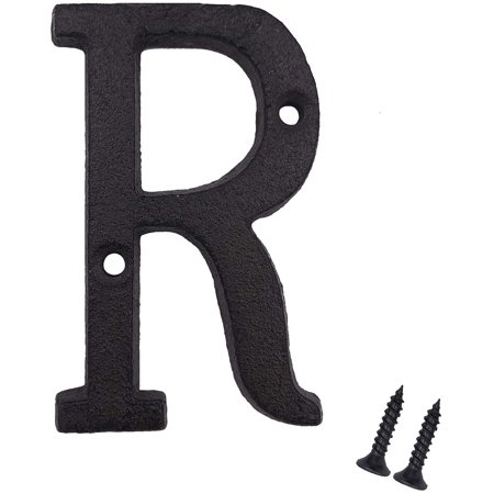 3 Inch House Letters, Cast Iron Mailbox Letter/Home Address Letter ...