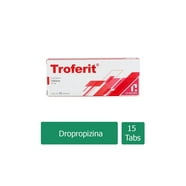 Troferit Flow Dropropizina 30 mg, Ambroxol 30 mg 15 tabletas | Walmart en línea