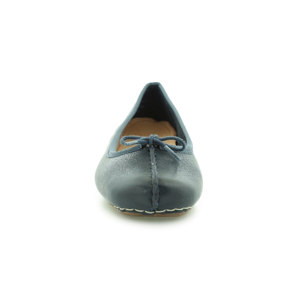 Clarks Freckle Ice Navy Leather Walmart