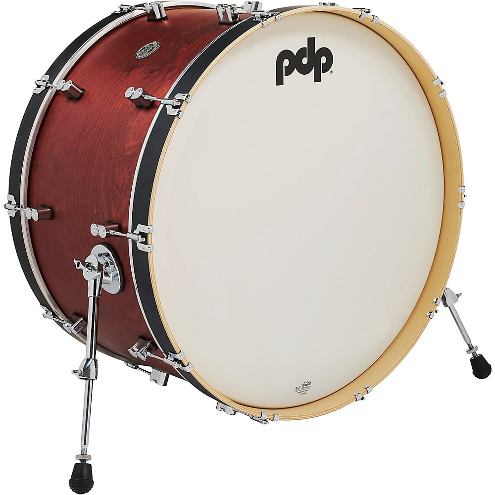 PDP by DW Concept Series Classic Wood Hoop Bass Drum 26 x 14 in. Ox ...