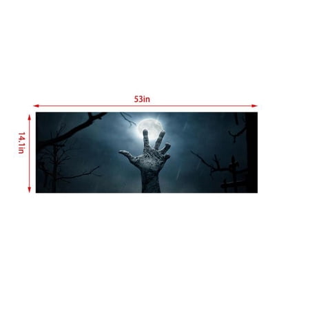 Cemetery Cross Resurrection Rear Window Glass Graphic Color Sticker SUV ...