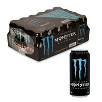 Monster Energy Lo-Carb, 16 fl oz Energy Drink (24 cans), Low Calorie ...