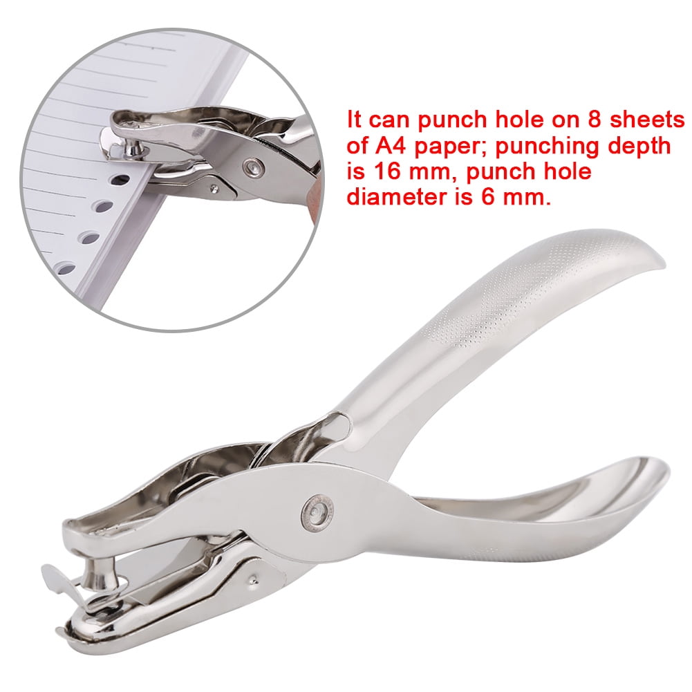 Ejoyous Paper Punch Single Hole Puncher Circle Cutting Tool For Crafts ...