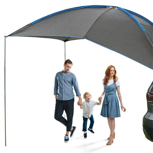 Outdoor Car Tent,Portable Auto Canopy Trailer Sun Shade for Camping ...