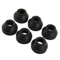 6pcs Rubber Tie Rod End And Ball Joint Dust Boots Cover Universal High ...