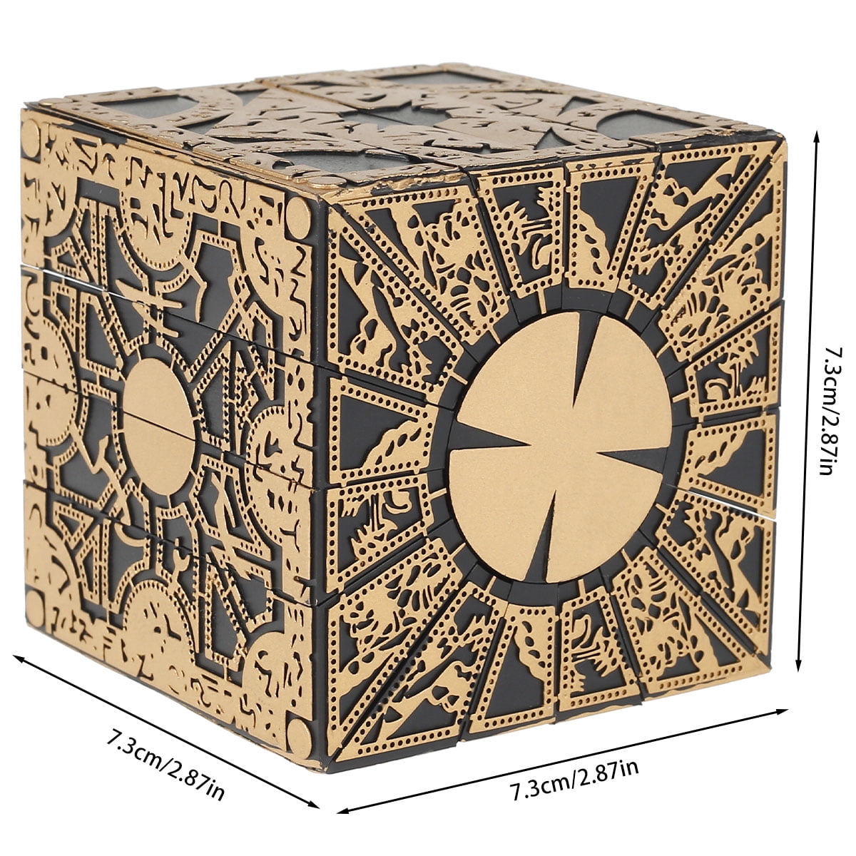 Sculpture Art Objects Hellraiser cube Leather Hellraiser movie puzzle ...