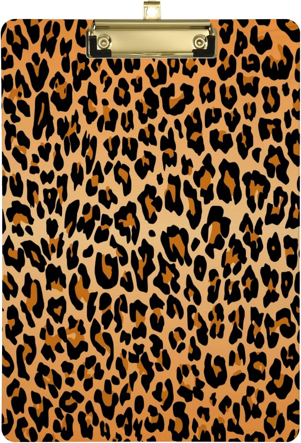FMSHPON Leopard Print Clipboard Hardboard Wood Nursing Clip Board and ...