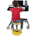 Kore Design™ Kids Sit-Stand Mobile Student Desk 31" to 38", Black ...