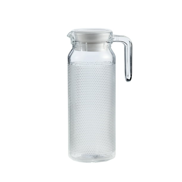 HUDSON PITCHER WITH LID, 38oz/1.1LT 4.92X3.35X9.45" - Walmart.com