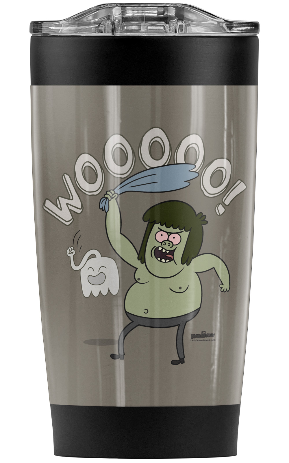 Regular Show/Muscle Man Wooooo! Stainless Steel Tumbler 20 oz Coffee ...