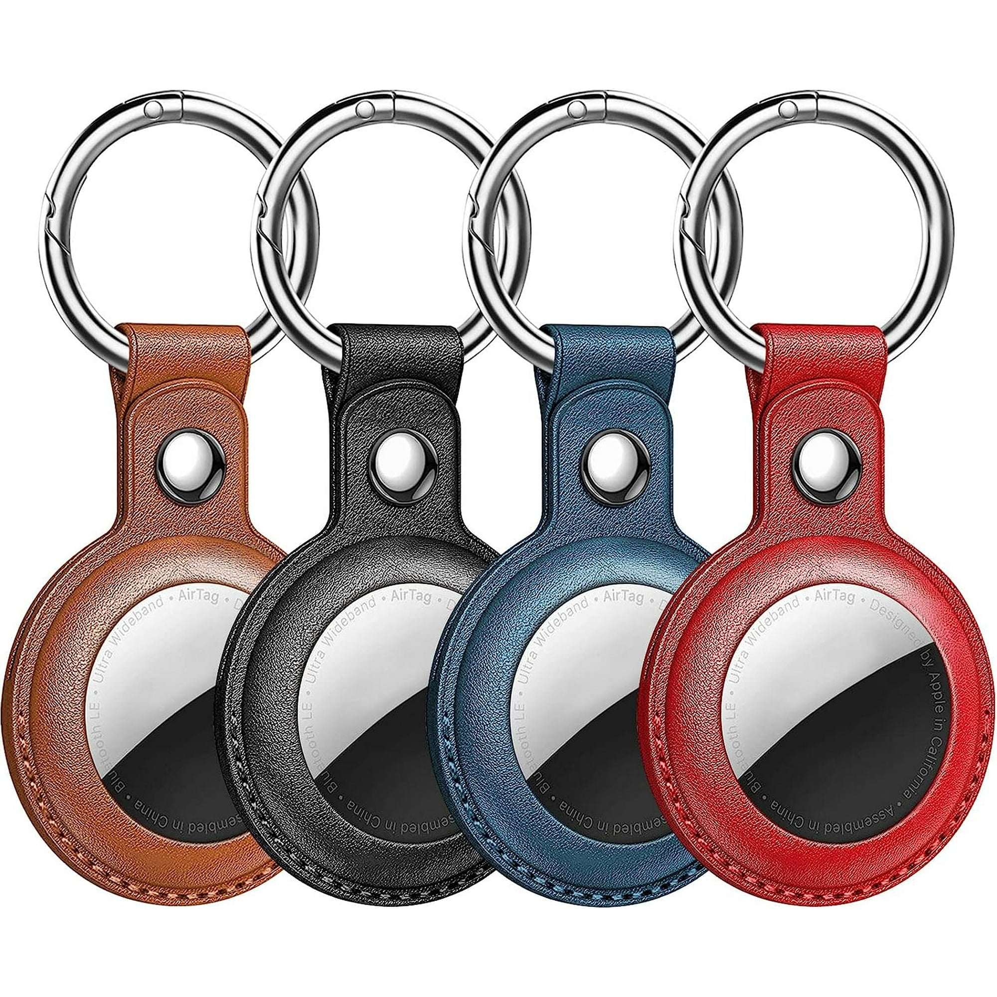 Click here for Hahdaxia [4 Pack] Leather Airtag Case For Apple Ai... prices