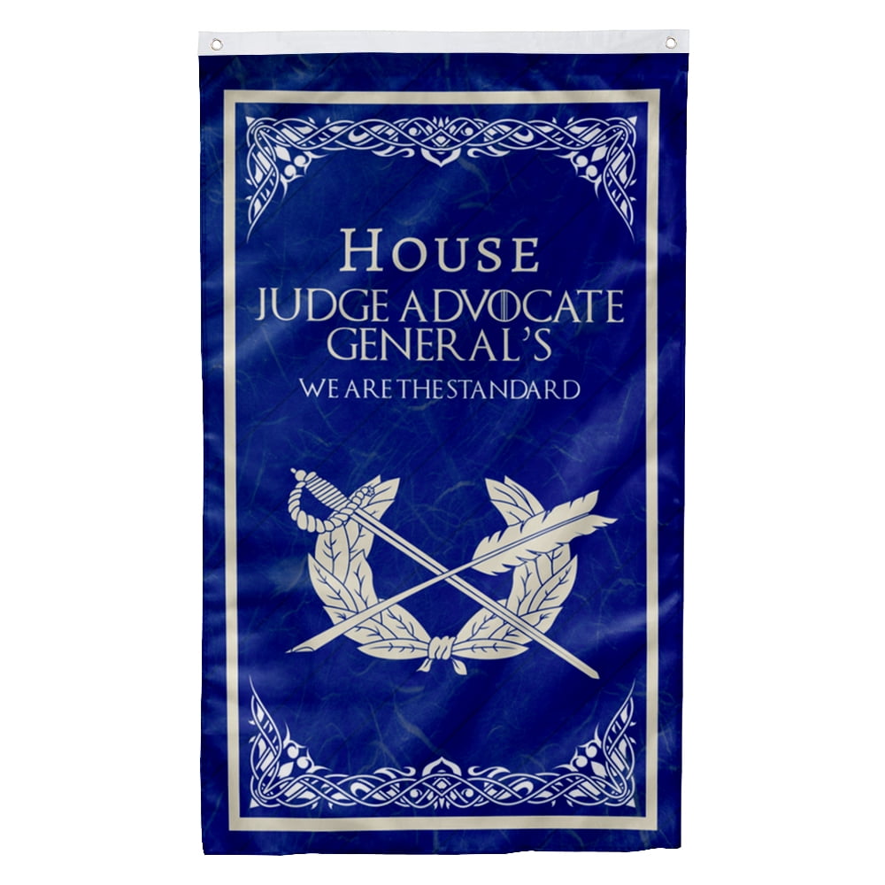 Cayyon House Jag Paralegal Flag 3x5Feet Military Banner with 2 Brass ...