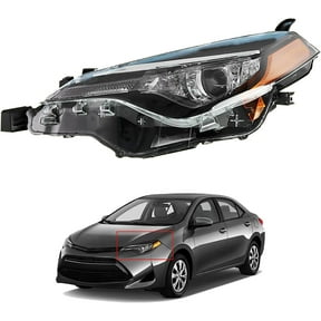 TYC LED Headlight for 20-20 Toyota Corolla L/LE (US Built) Left Driver Fits 2021 Toyota Corolla ...