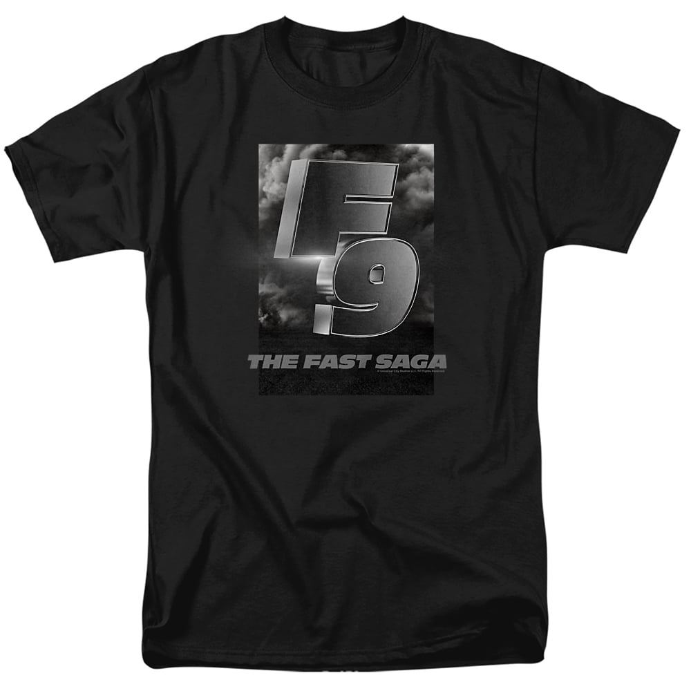 F9: The Fast Saga The Fast and The Furious 9 Smoke Logo Unisex Adult T ...