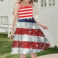 LOOK! Auroural Kids Girls Fashion Independence Day Print Cute Solid ...