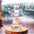 1Pc Glass Angel Display Decorations Home Office Decoration Clear ...