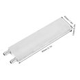 Osfvolr 5X Aluminum Water Cooling Block 80X40X12mm Cooler for Computer ...