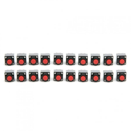Tactile Switch,20pcs 6x6x7.3mm Tactile Push Waterproof Tach Switch ...