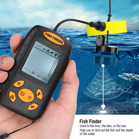 TOPINCN Sonar Frequency Fish Finder Fishing Sensor Underwater ...