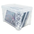 advantus Super Stacker Storage Boxes, Hold 400 3 x 5 Cards, Plastic ...