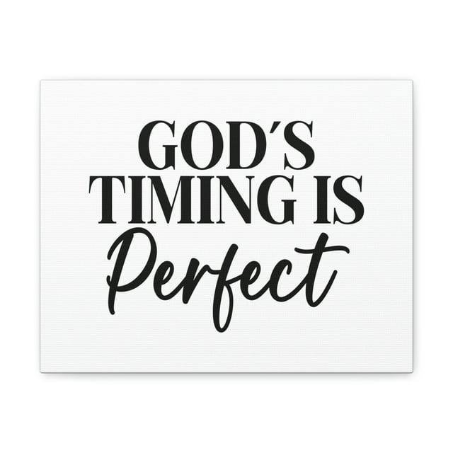 Scripture Walls God's Timing Is Perfect Ecclesiastes 3:1 Christian Wall ...