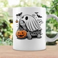 Halloween Turtle Ghost Pumpkin Costume Terrapin Tortoise Coffee Mugs ...