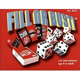Fill or Bust Card and Dice Game - Family Fun for All Ages - Ideal for ...