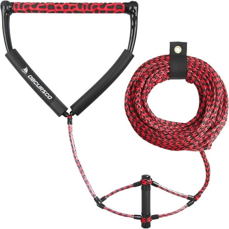 75ft Wakeboard Rope, Tow Rope for Tubing, 4 Sections Watersport Rope ...