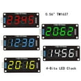 Tm1637 Rgb 4Bits Digital Led Clock Tube Display For Arduino Easy To Use - Walmart.com