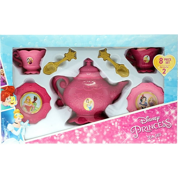 Tea Set Disney Princess Tea Set 8 Pieces - Walmart.com