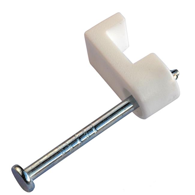 Black Point Products BT-035 Phone Wire Clips - White, 10 Count ...