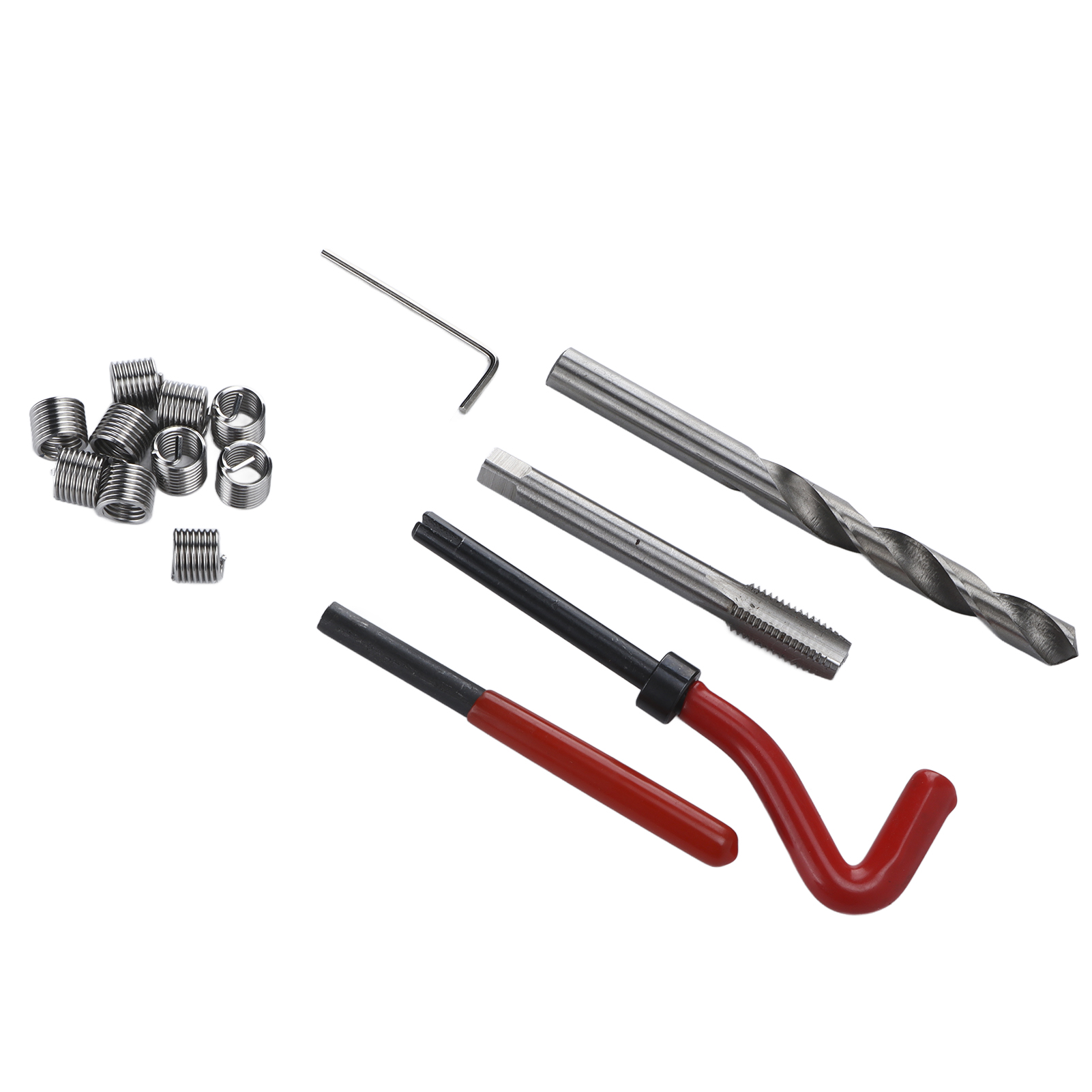Juego de reenhebrado, 15 piezas de inserciones de reparación de roscas ...