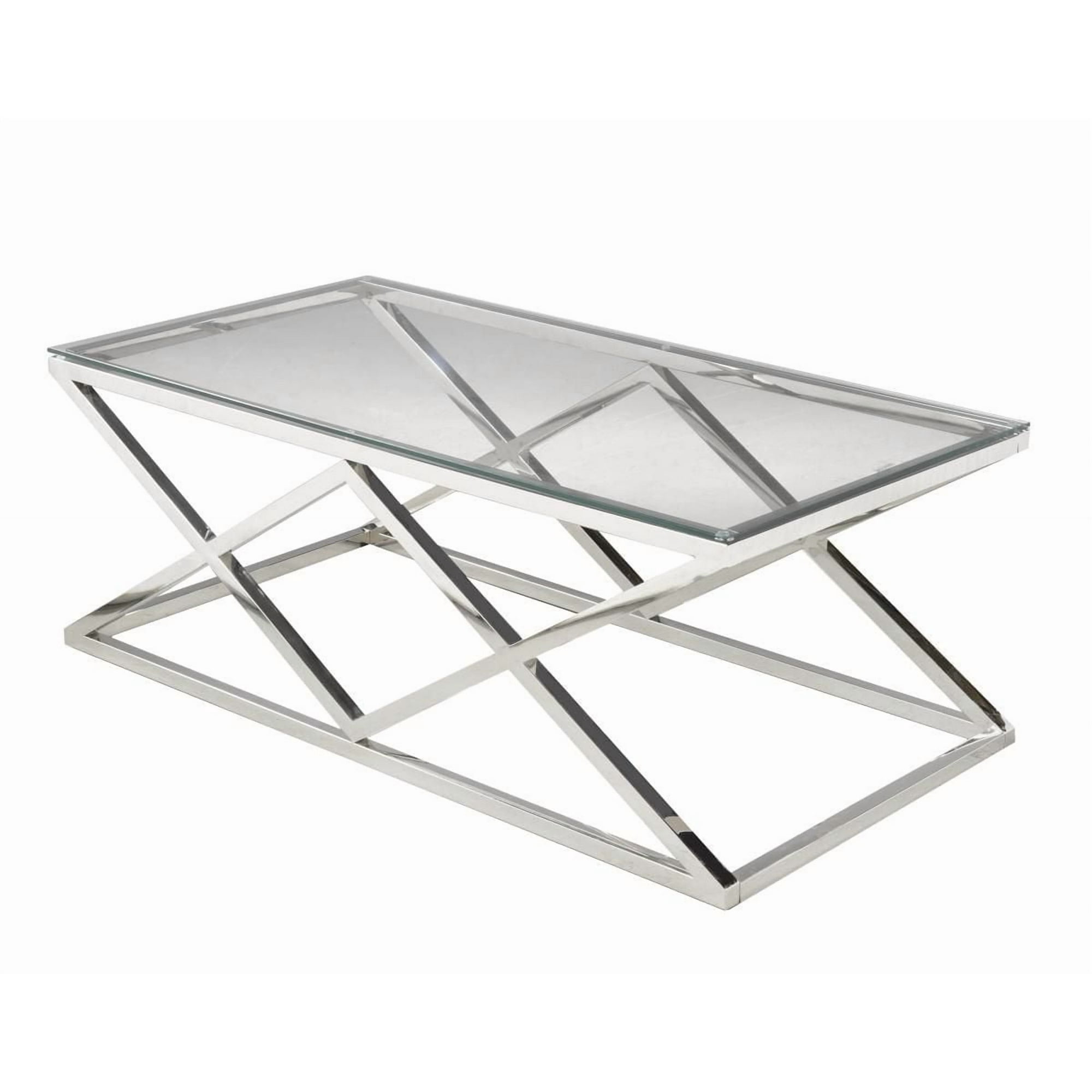 Click here for Brassex Zyrille Coffee Table  Silver prices