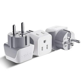 OREI Japan, Philippines Power Plug Adapter with 2 USA Inputs - Travel 3 ...