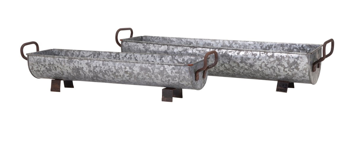 Christina Shallow Planters - Set of 2 - Walmart.com