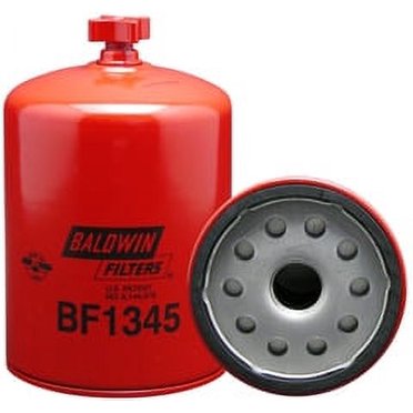 Fuel/Water Separator Spin-on with Drain Baldwin BF1214 - Walmart.com