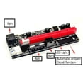 PCIE Riser VER 009S 1X to 16X Extender for GPU Mining Powered Riser ...