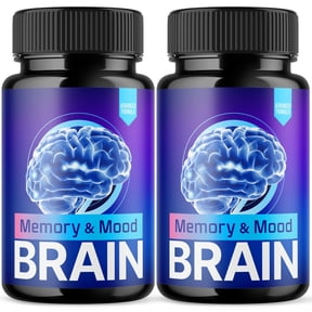 (2 Pack) Fast Brain Booster - Dietary Supplement for Focus, Memory ...