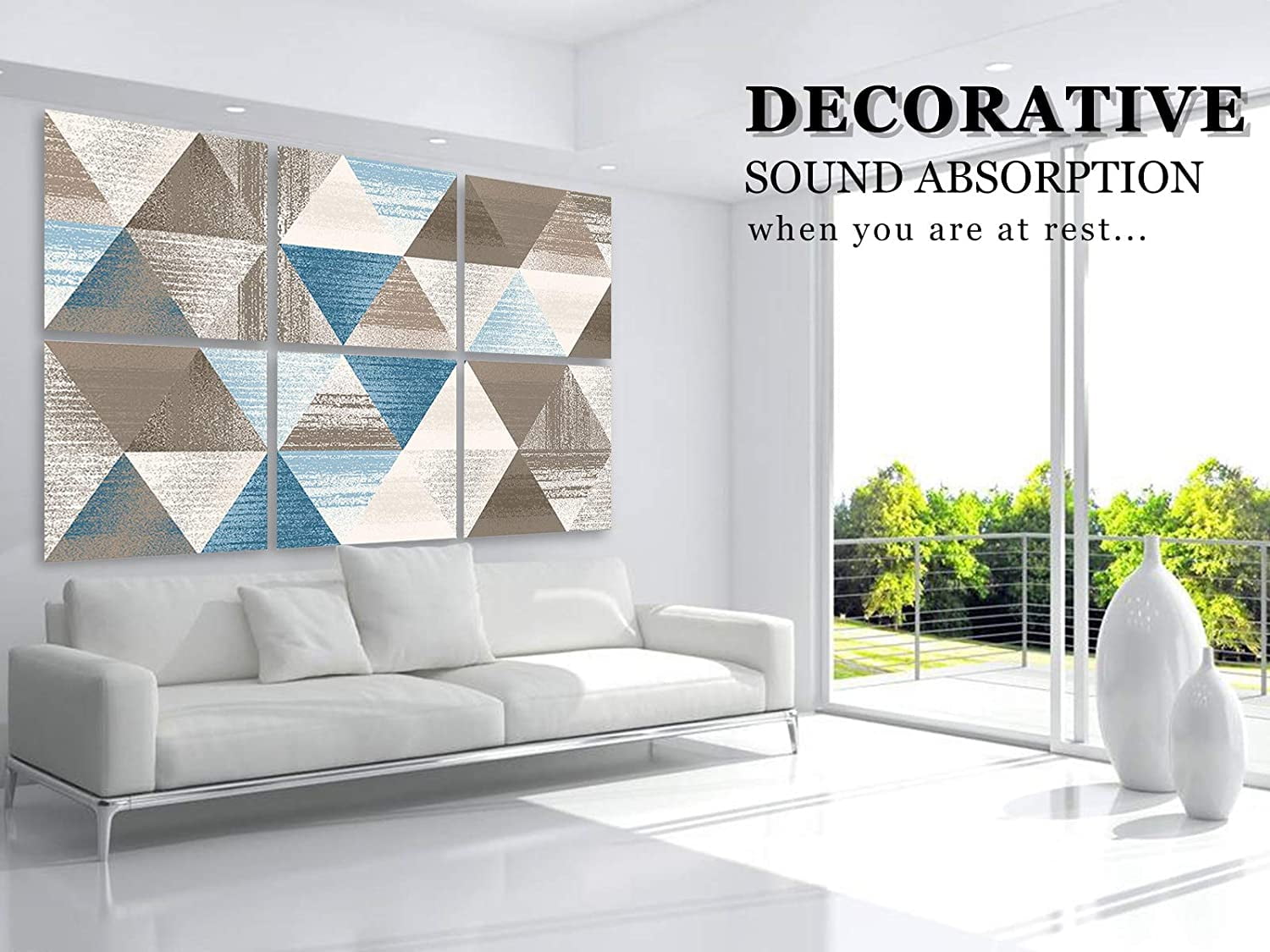 Buy BUBOS Art Acoustic Panels,72“x48”inch Acoustical wall panel,Better ...