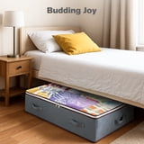 Torio 90L Under Bed Storage Containers, Foldable Closet Organizer Bins ...