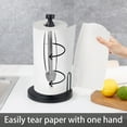 HDS Countertop Base Freestanding Paper Towel Holder, One-Handed Tear ...