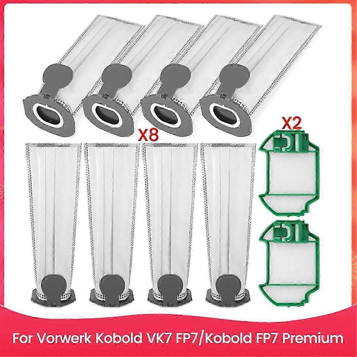 2025 Latest Model Vacuum Cleaner Bags for Vorwerk Kobold VK7 FP7 ...