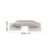 RC Hinges 1.3 Inch x 0.35 Inch Hatch Hinge for RC Model Airplane Parts ...