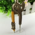 Giaone Iron Compasses Double Side Scale Geometric Drawing Tool Math ...