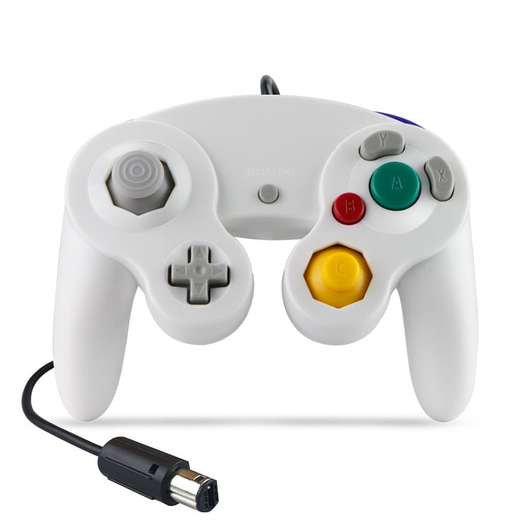 Ave Gamecube Controller, Wired Controllers Classic Gamepad 2 Pack Joystick para Nintendo y Wii ...