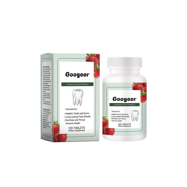 Chewable Probiotic Tablets for Oral Health - 120 Count Dietary ...