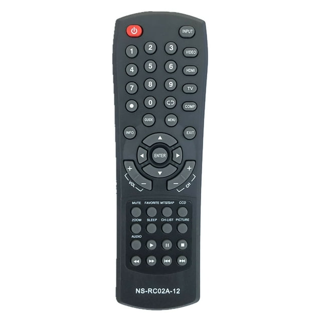 Remote NS-RC02A-12 for INSIGNIA TV NS-55L780A12 NS-46E790A12 - Walmart.com